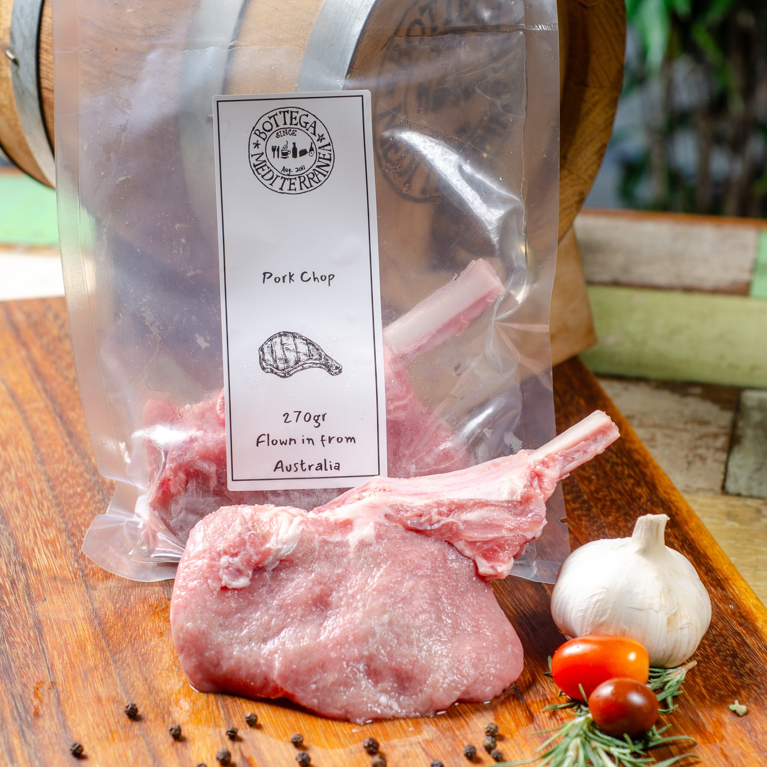 FROZEN PORK CHOP 270GR ± - Bottega Mediterrane