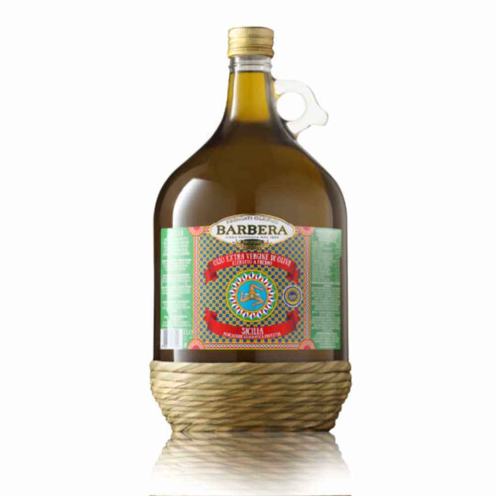 BARBERA SICILIAN EVOO MULTICULTIVAR IGP EVOO 3L - Bottega Mediterrane